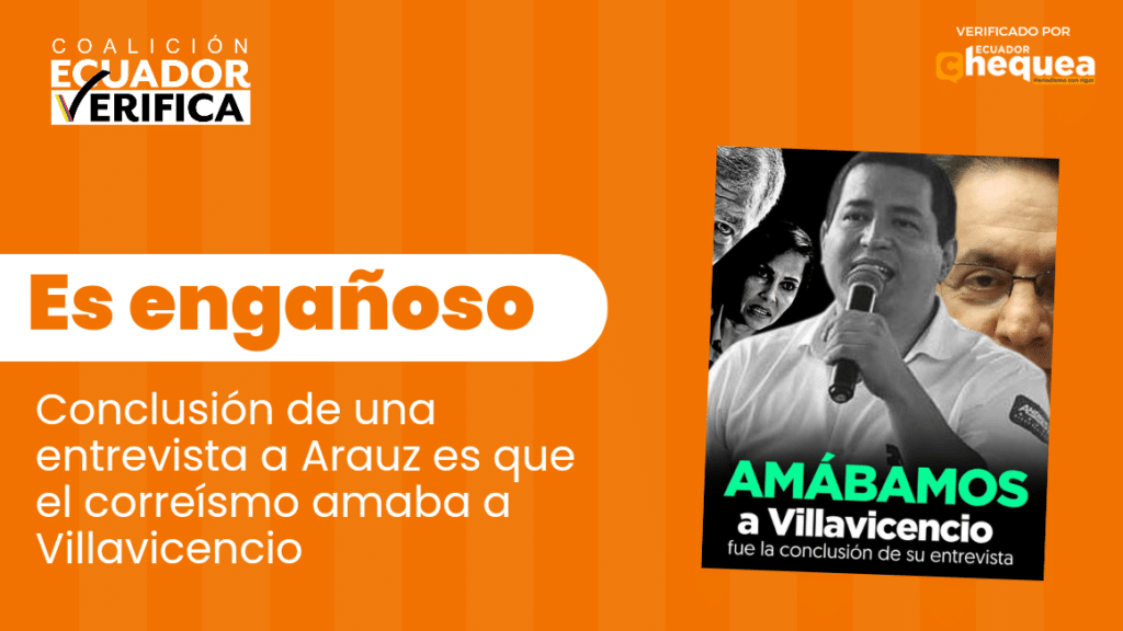 Arauz dijo que en una entrevista que su “expectativa de victoria” se ...
